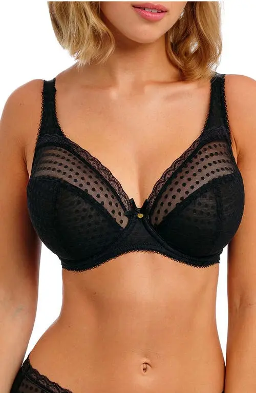 Freya Spot Light Underwire Bra - Black