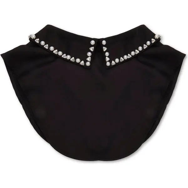 Lele Sadoughi Geo Crystal Collar - Jet 001