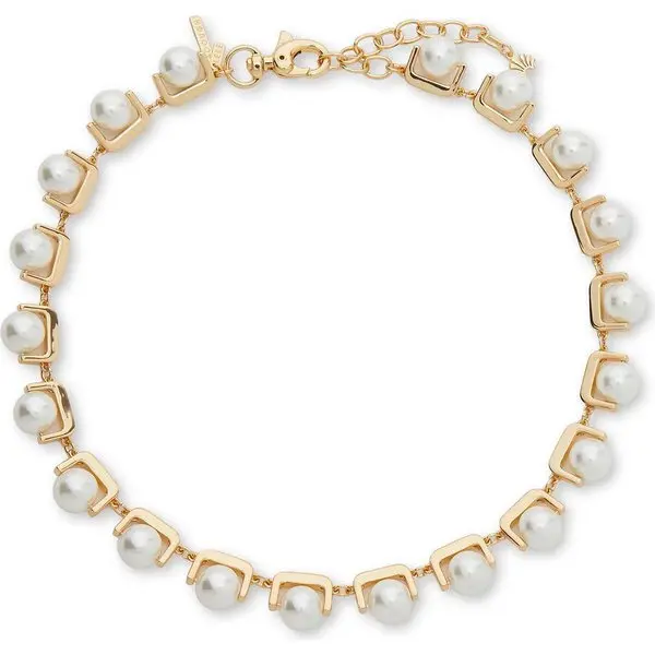 Lele Sadoughi Pinball Pearl Necklace - Pearl 100