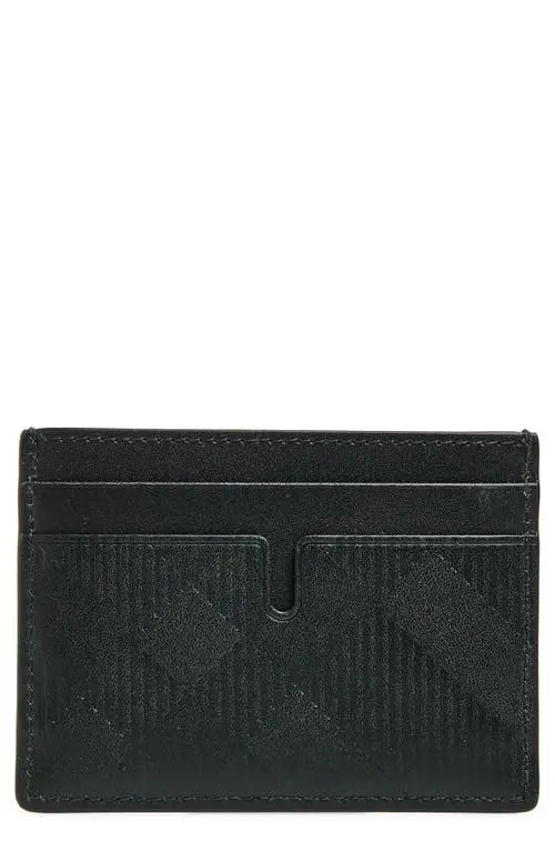 Burberry Sandon Card Holder - Black