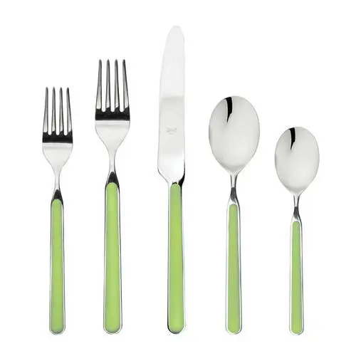 MEPRA Fantasia Flatware Set5 Pieces - Acid Green