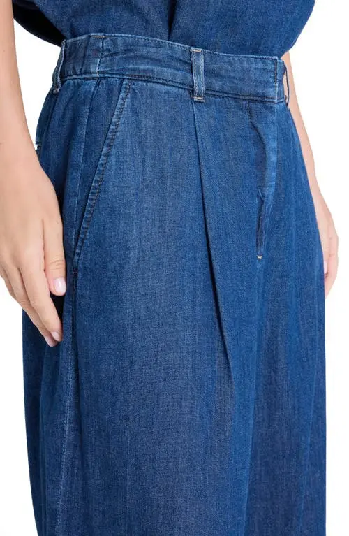 TWP Hudson St Pleated Wide-leg Jeans