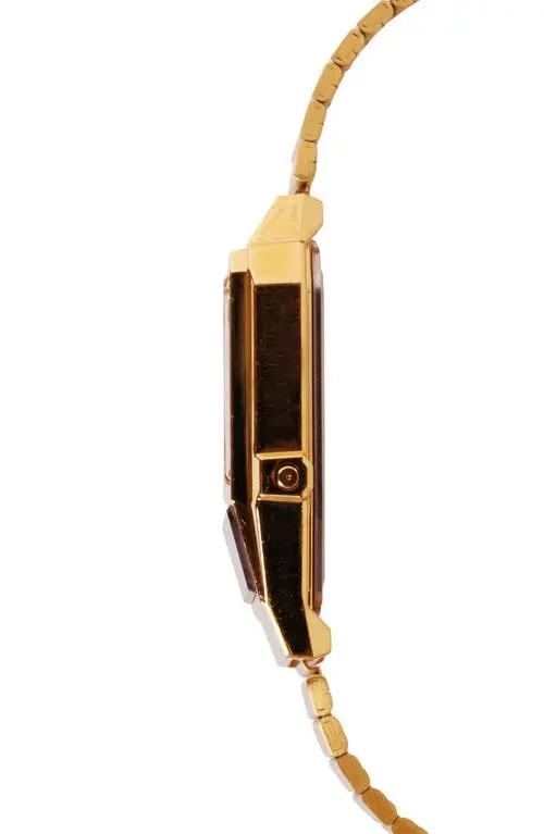 Casio Vintage Analog/digital Bracelet Watch - Gold