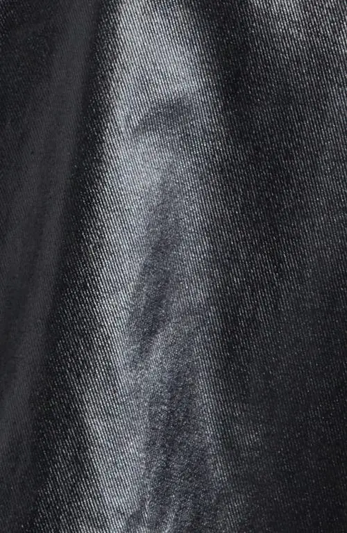 Derek Lam 10 Crosby Beatrix Rib Sleeves Coated Twill Cape