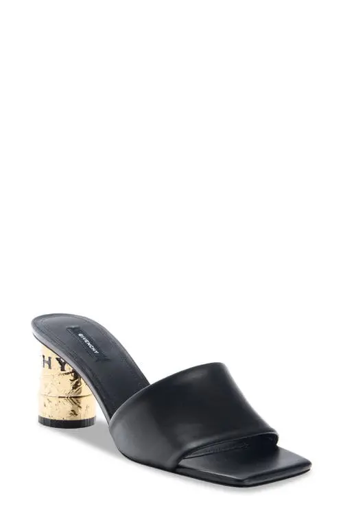 Givenchy Logo Heel Sandal