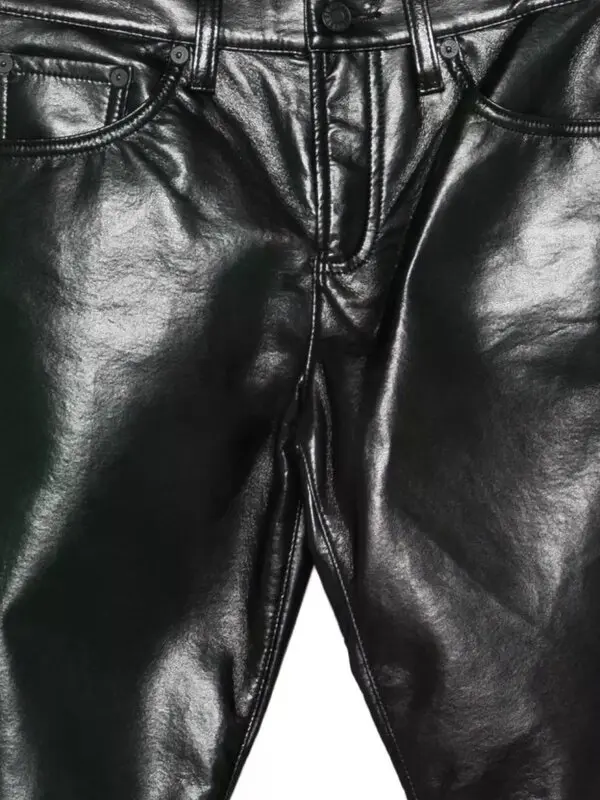 AGOLDE Recycled Calf Leather Trousers
