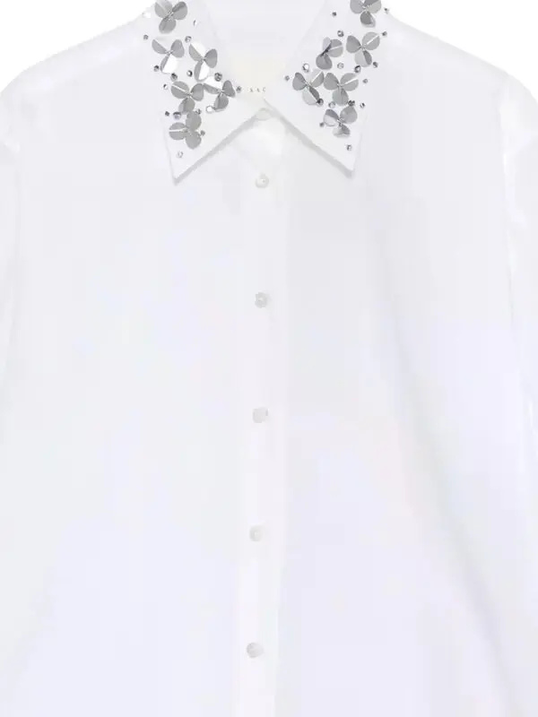 XACUS Embellished-collar Shirt