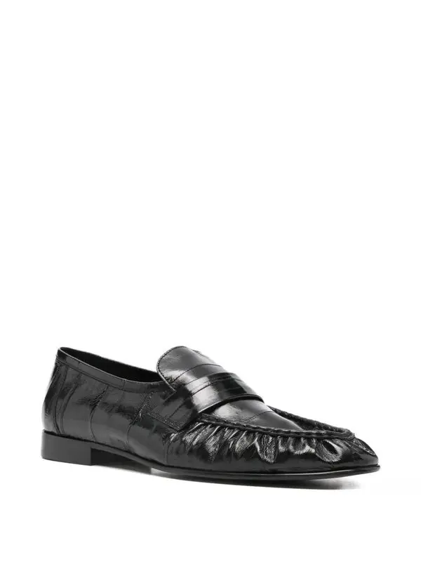 THE ROW Ruffle-detail Loafers
