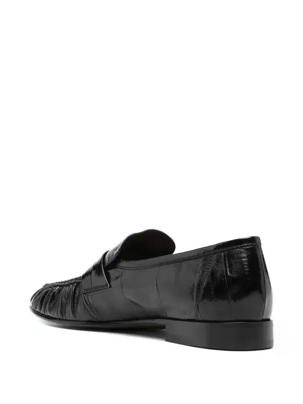 THE ROW Ruffle-detail Loafers