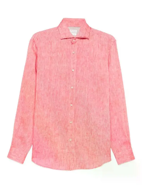 Brunello Cucinelli Button-up Shirt - Red
