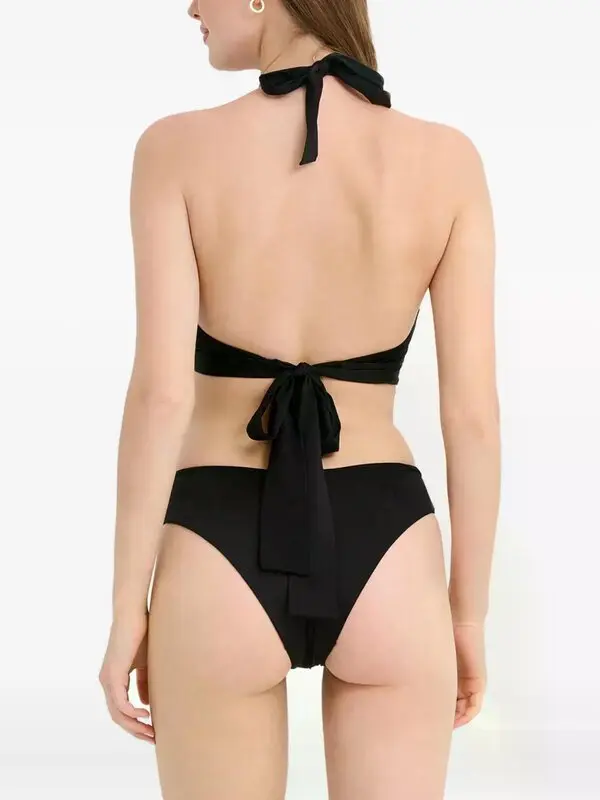 Max Mara Tie V-neck Swimsuit