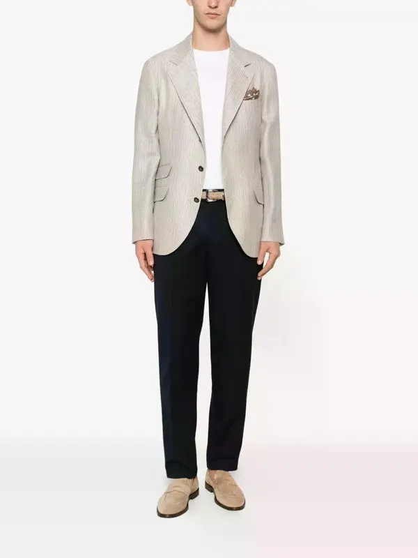 Brunello Cucinelli Stripe-pattern Blazer