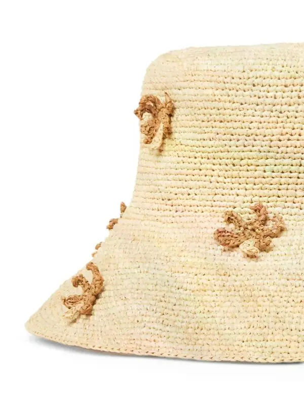 Alanui Floral-motif Bucket Hat