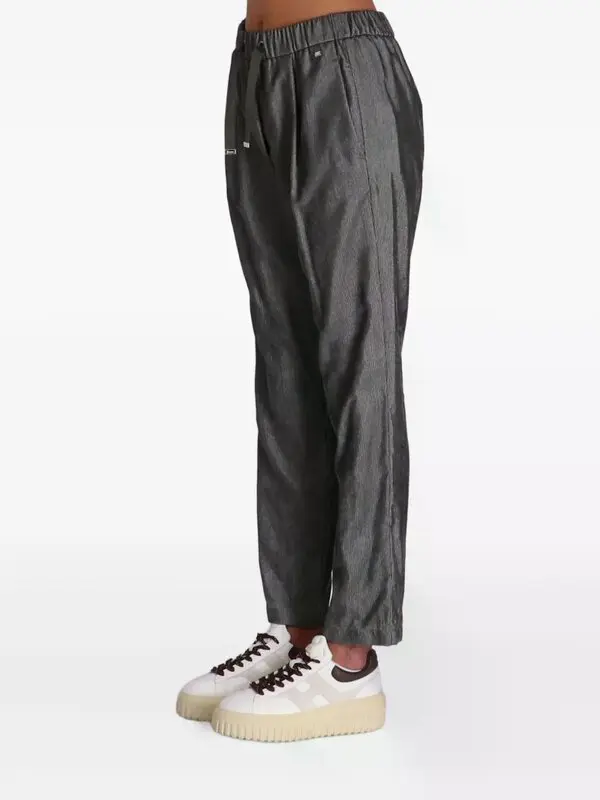 Herno Drawstring Ribbed Trousers