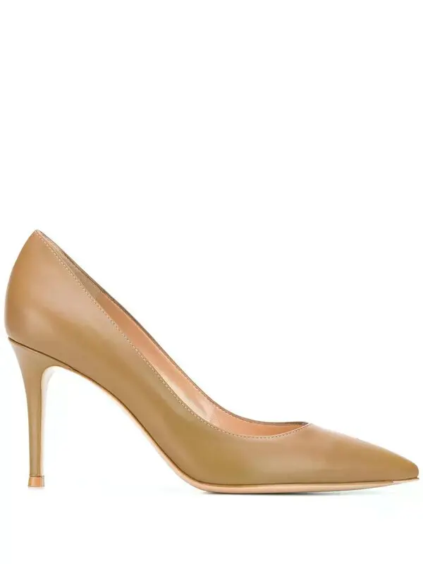 GIANVITO ROSSI 85 Pointed Pumps