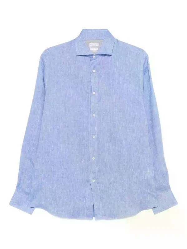 Brunello Cucinelli Buttoned Shirt - Blue