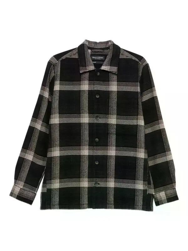 Marc O'polo Buttoned Check Overshirt