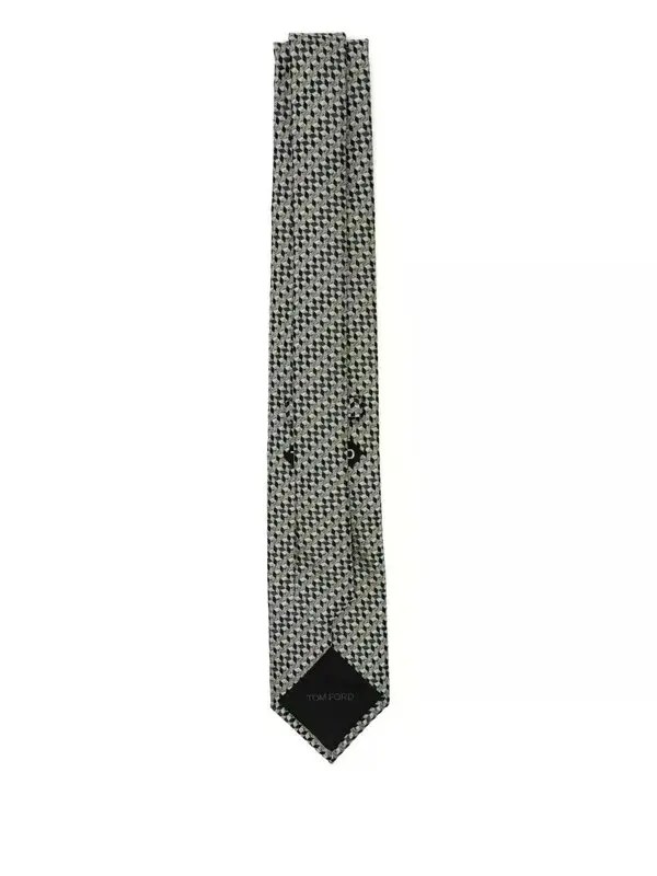 TOM FORD Silk Tie - Green