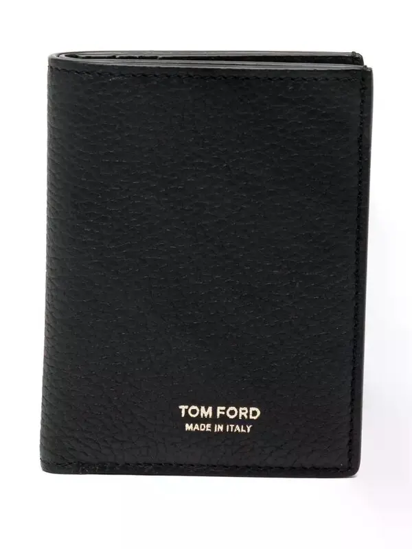 TOM FORD Leather Wallet - Black
