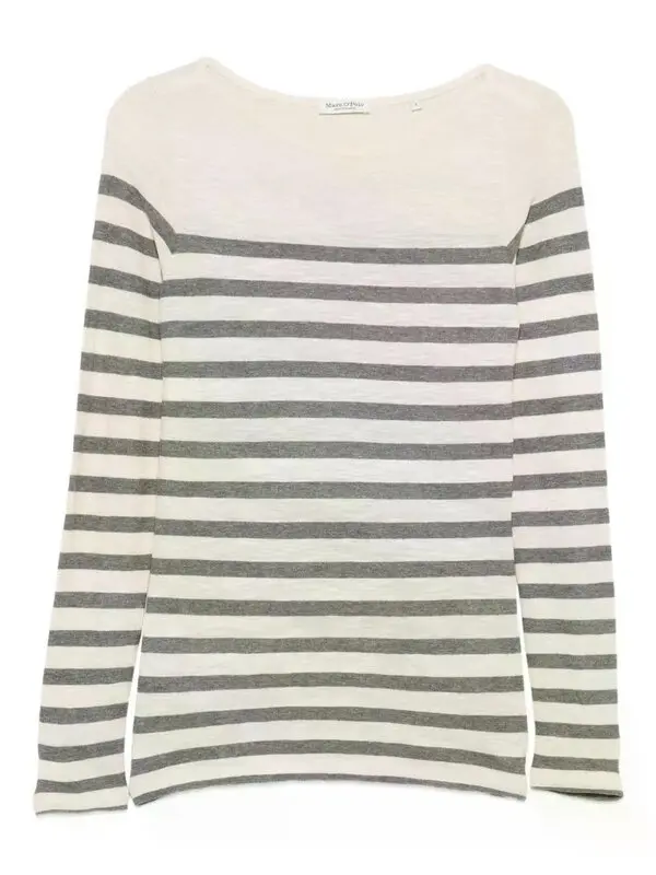 Marc O'polo Striped T-shirt - Neutrals