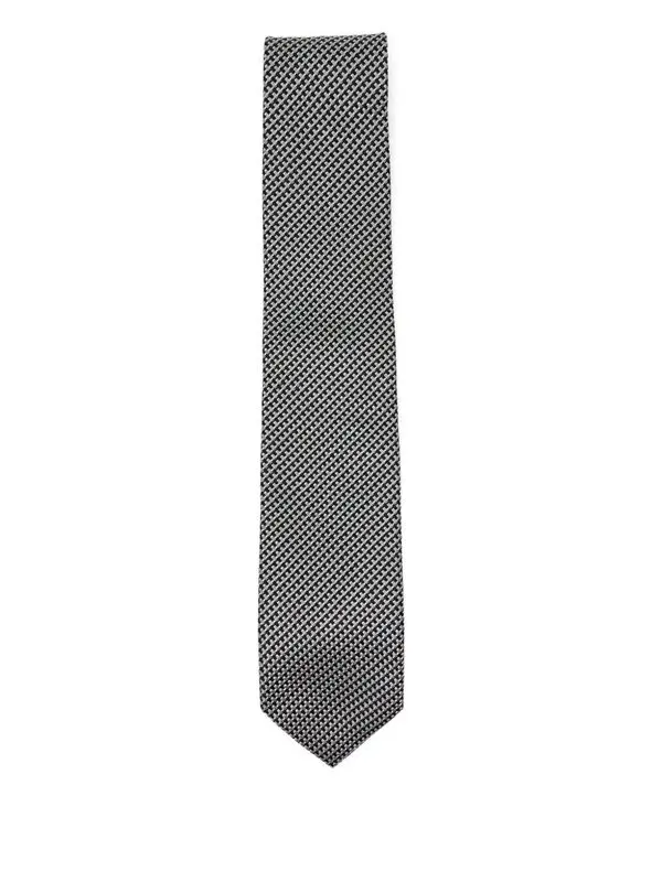 TOM FORD Silk Neck Tie - Black