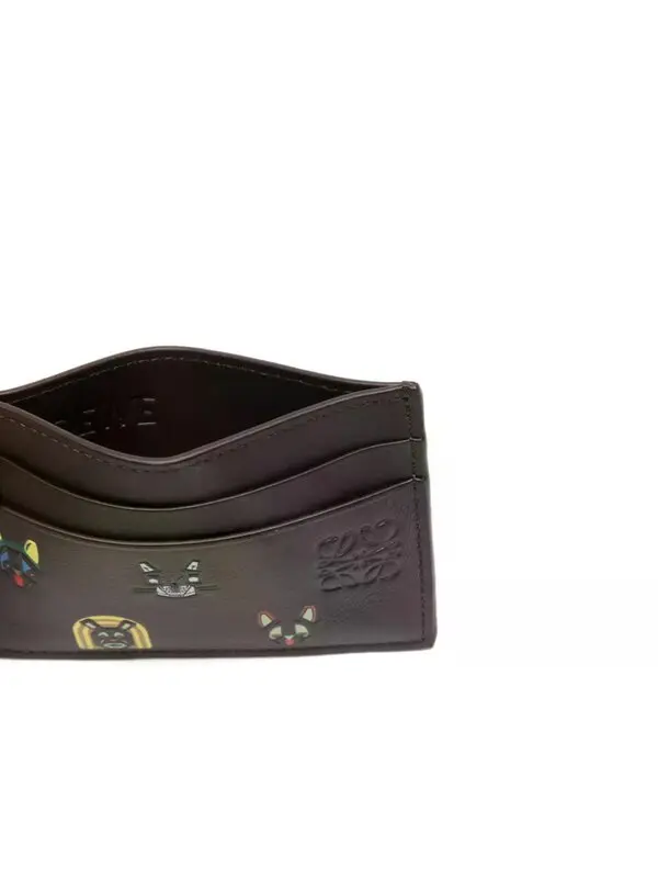 Loewe X Louis Wain Leather Cardholder