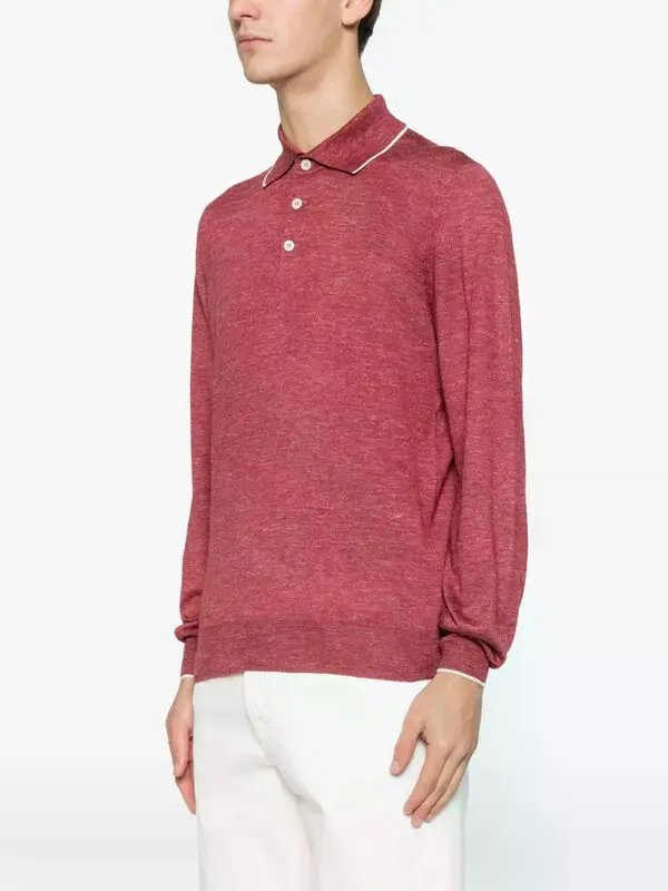Brunello Cucinelli Trim-detail Polo Shirt