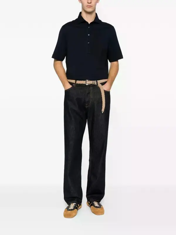 Brunello Cucinelli Button-up Polo Shirt