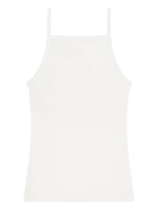 COURREGES Logo Tank Top