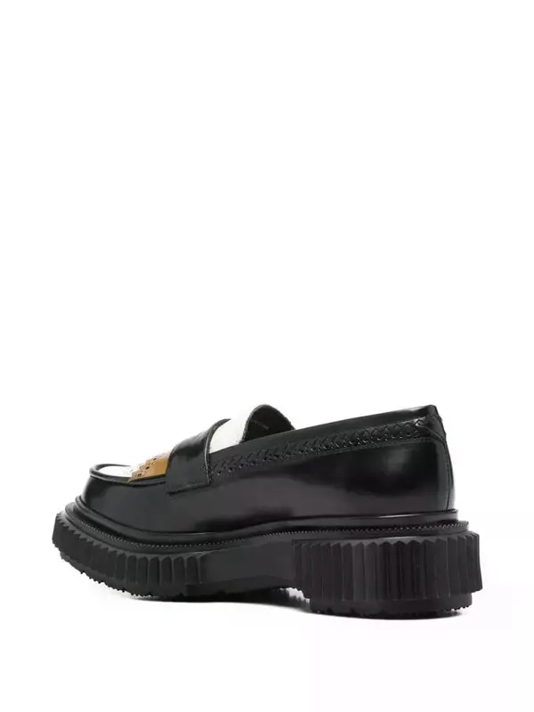 ADIEU PARIS Platform Leather Loafers