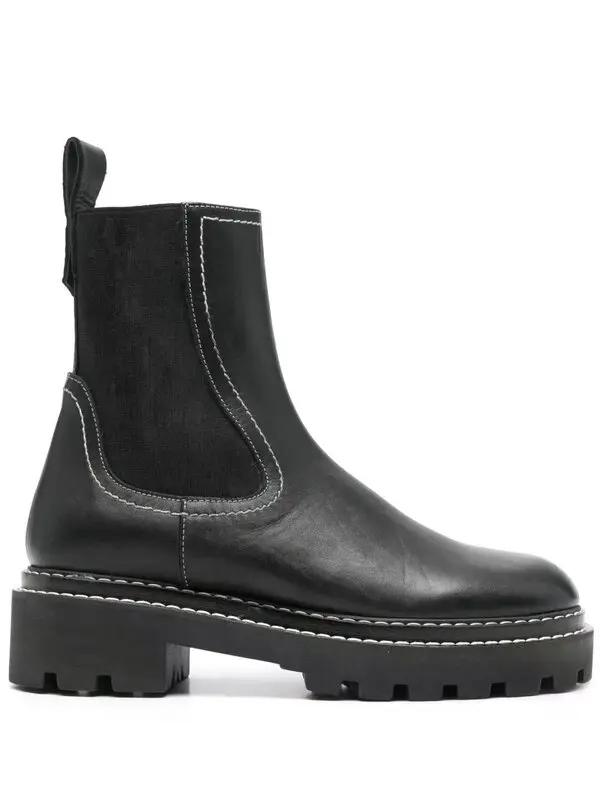 POEVE Maxie Contrast-stitch Boots