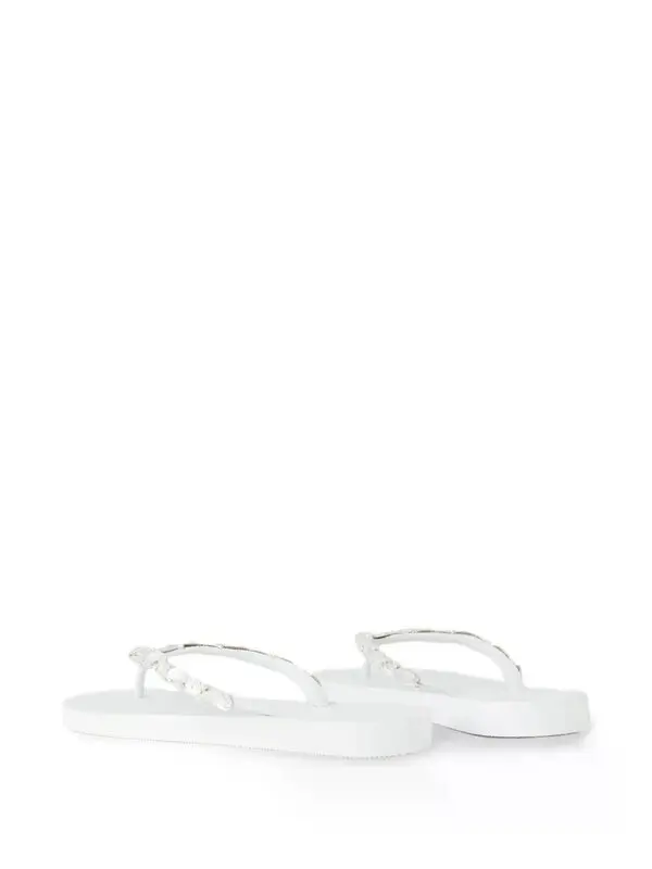 Mystique Crystal-embellished Flip-flops