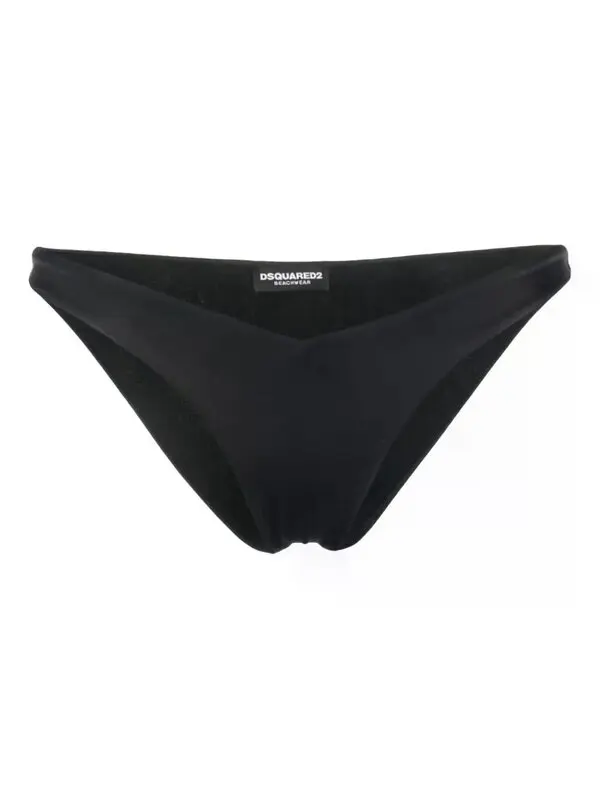 Dsquared2 Logo Bikini Bottoms - Black