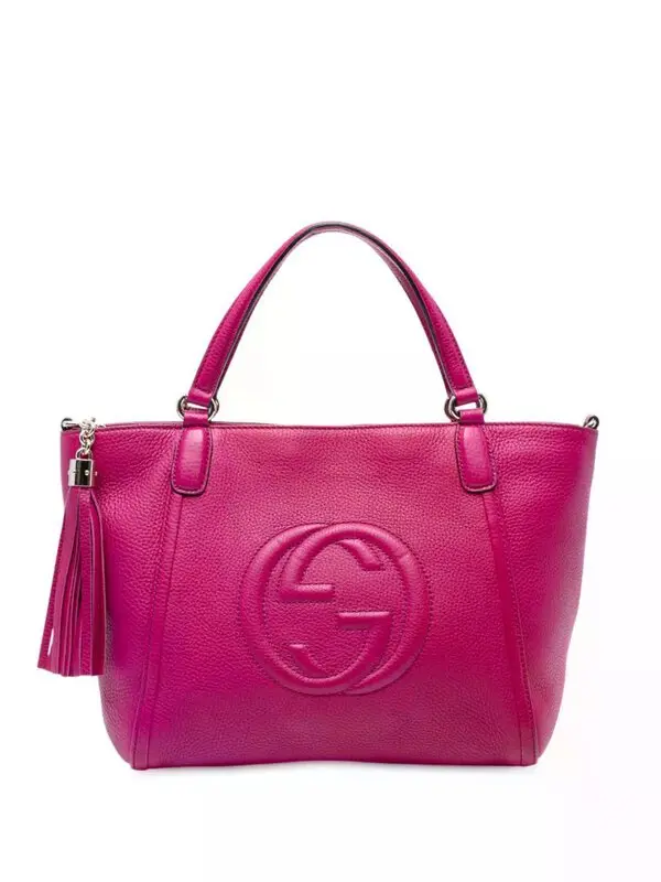 Gucci Small Leather Soho Cellarius Satchel