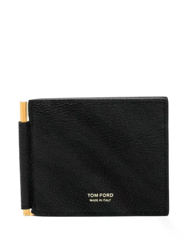 TOM FORD Leather Wallet - Black