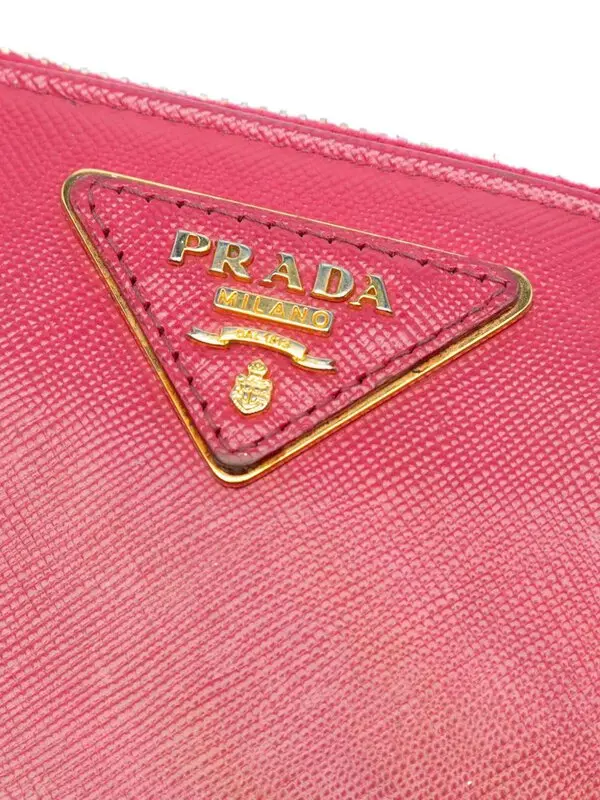 Prada 2013-2025 Saffiano Zip Around Wallet Long Wallets