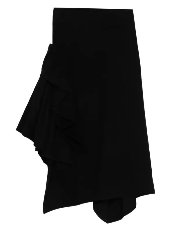 Yohji Yamamoto Ruffled Skirt