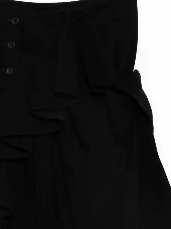 Yohji Yamamoto Ruffled Skirt