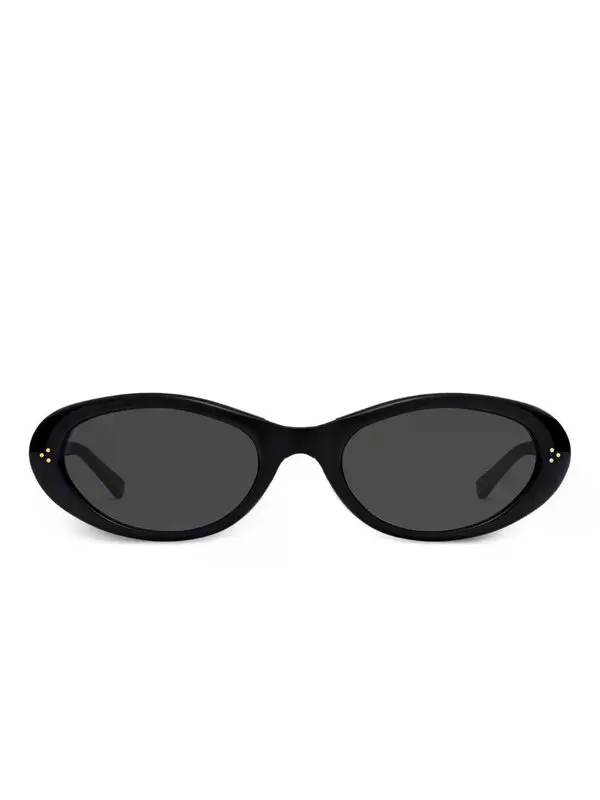 GENTLE MONSTER Lolang 01 Oval-frame Sunglasses - Black
