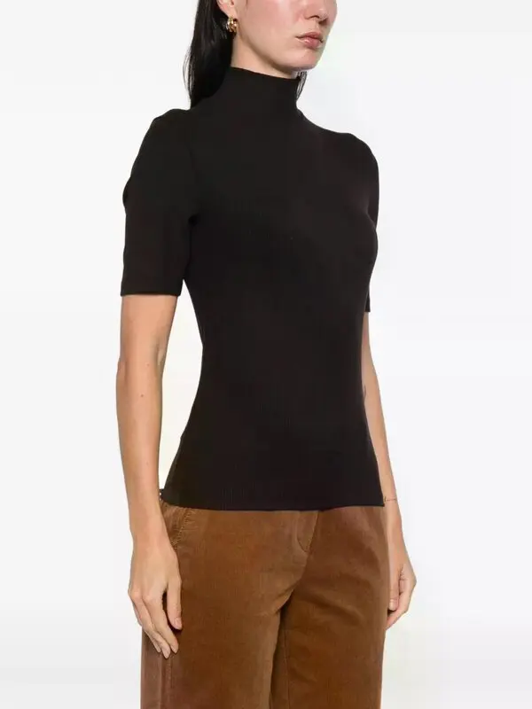 Marc O'polo Roll-neck Short-sleeve Top
