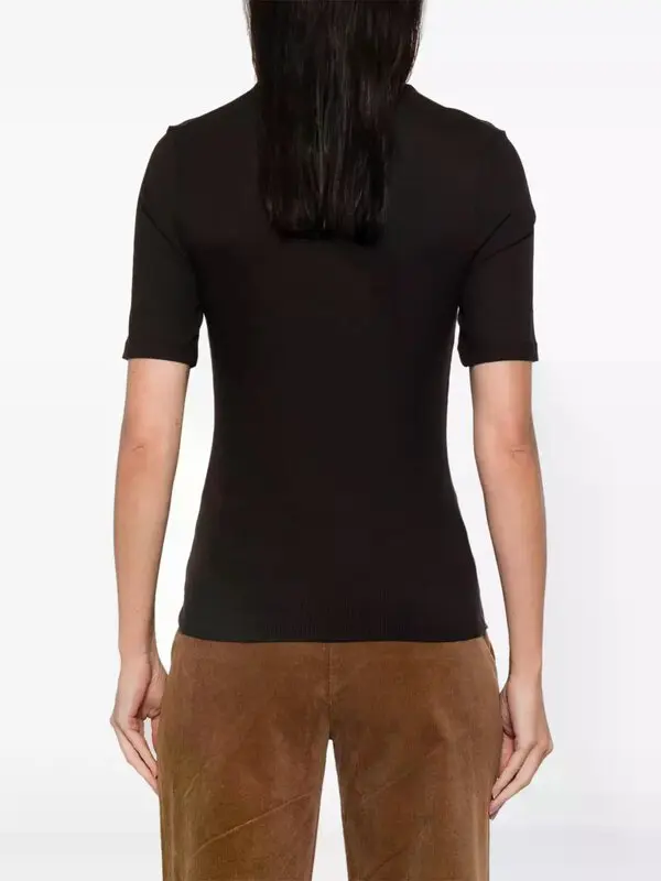 Marc O'polo Roll-neck Short-sleeve Top