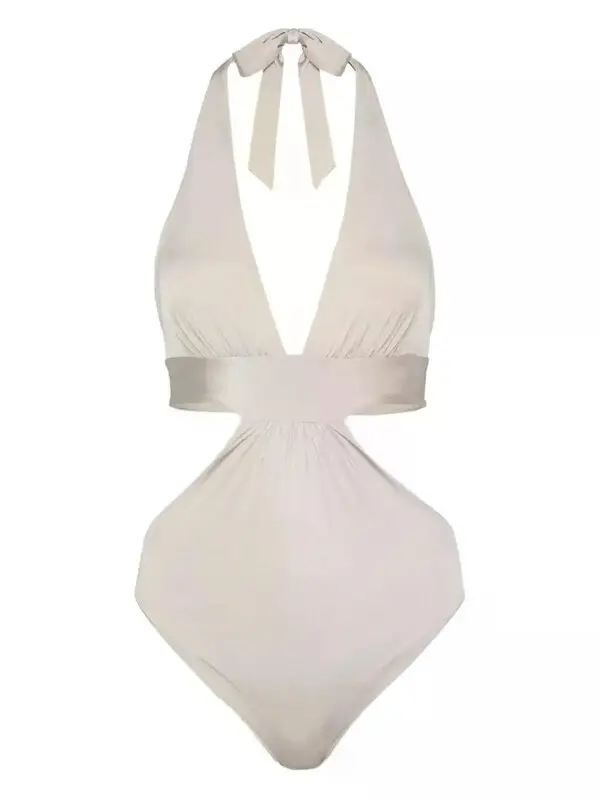 Max Mara Cut-out One-piece Swimsuit - Neutrals