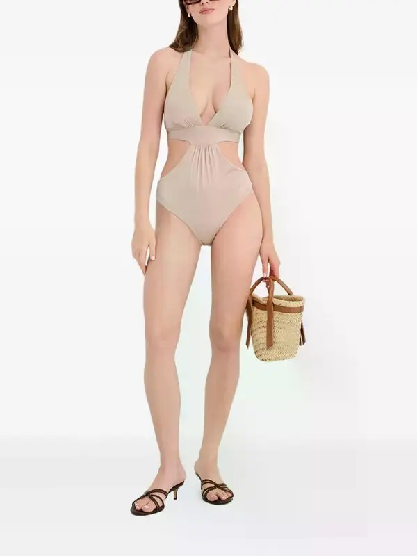 Max Mara Cut-out One-piece Swimsuit
