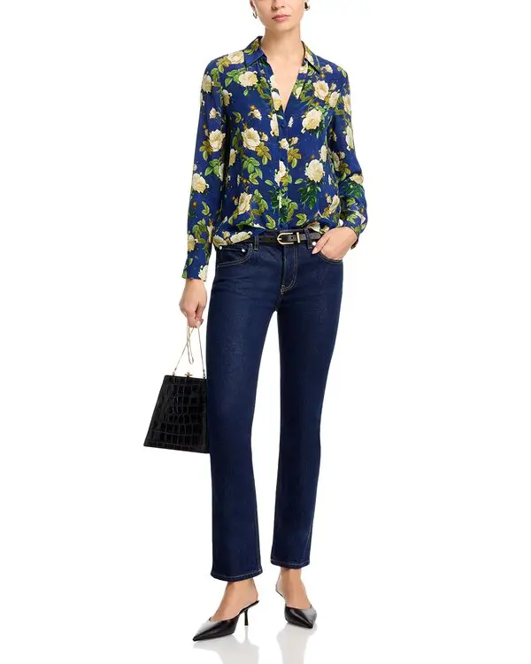 Alice + Olivia Eloise Blouse - Twilight Eden