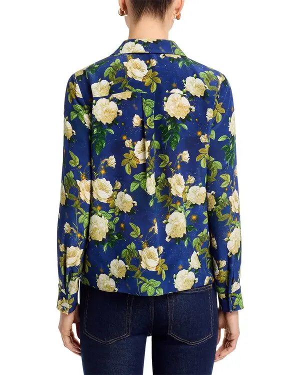 Alice + Olivia Eloise Blouse - Twilight Eden