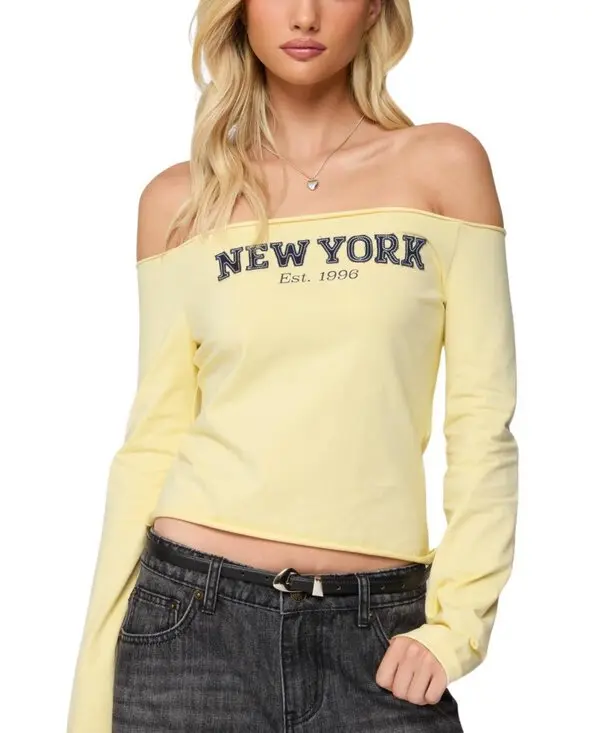 EDIKTED Off-shoulder Top