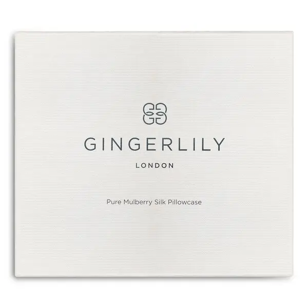 Gingerlily X Memo Press Seashells Silk Beauty Box Pillowcase
