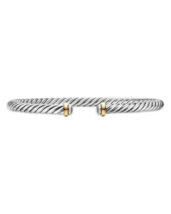 David Yurman Cable Flex Bracelet, 4mm - Silver
