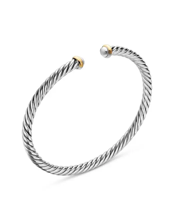 David Yurman Cable Flex Bracelet, 4mm - Silver