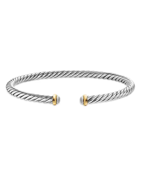 David Yurman Cable Flex Bracelet, 4mm - Silver